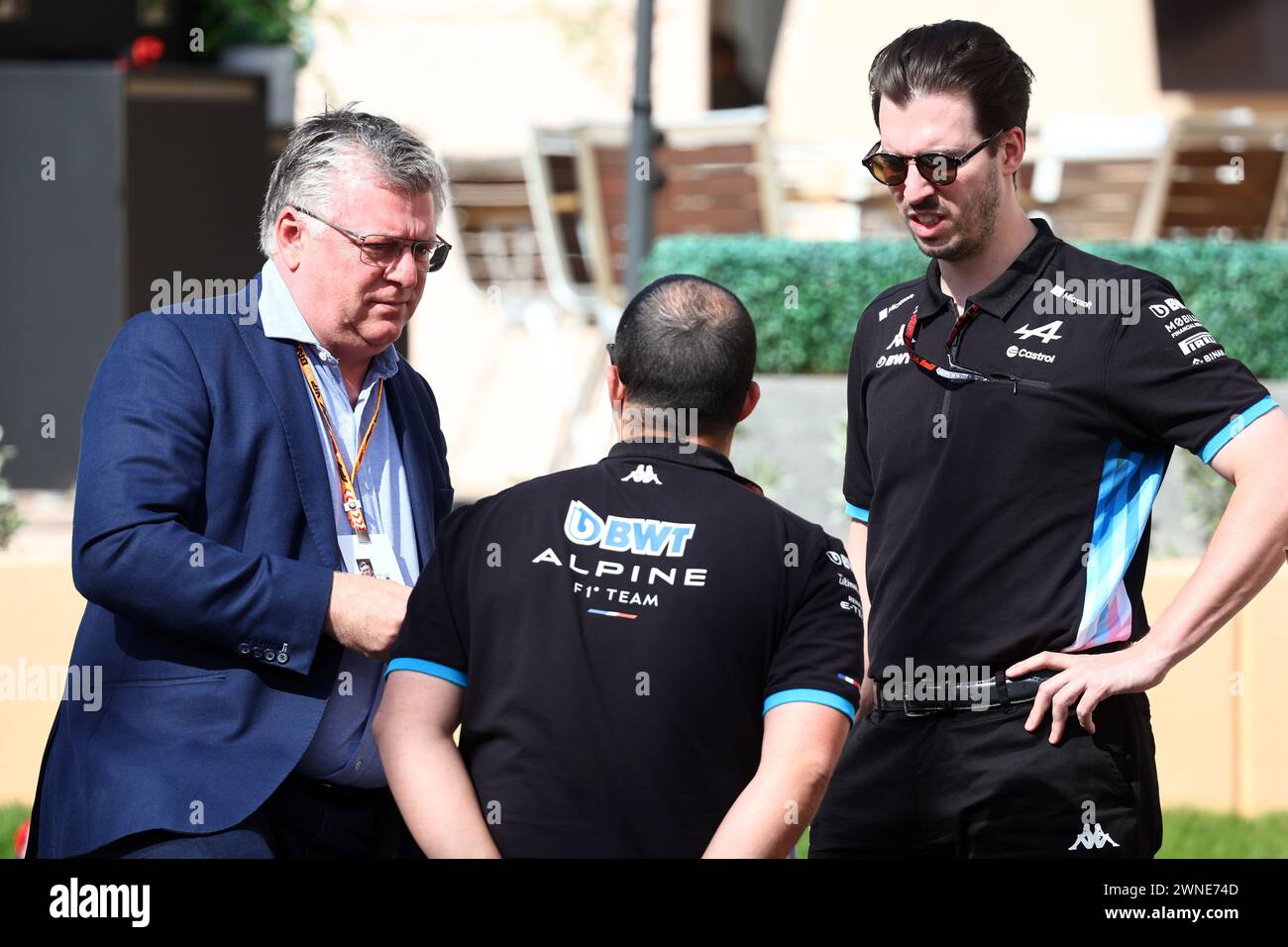 Sakhir, Bahrain. 02nd Mar, 2024. Otmar Szafnauer (USA). 02.03.2024 ...