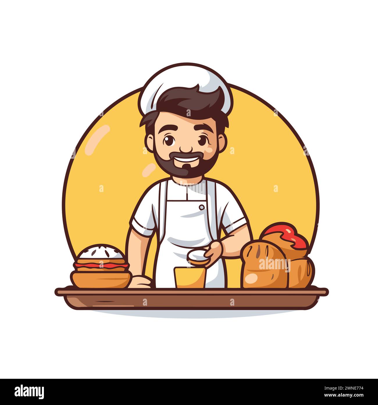 Character buns hi-res stock photography and images - Alamy