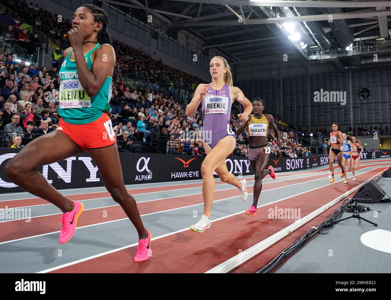 Great Britain's Jemma Reekie during the Women's 800 Metres Semi-Final ...