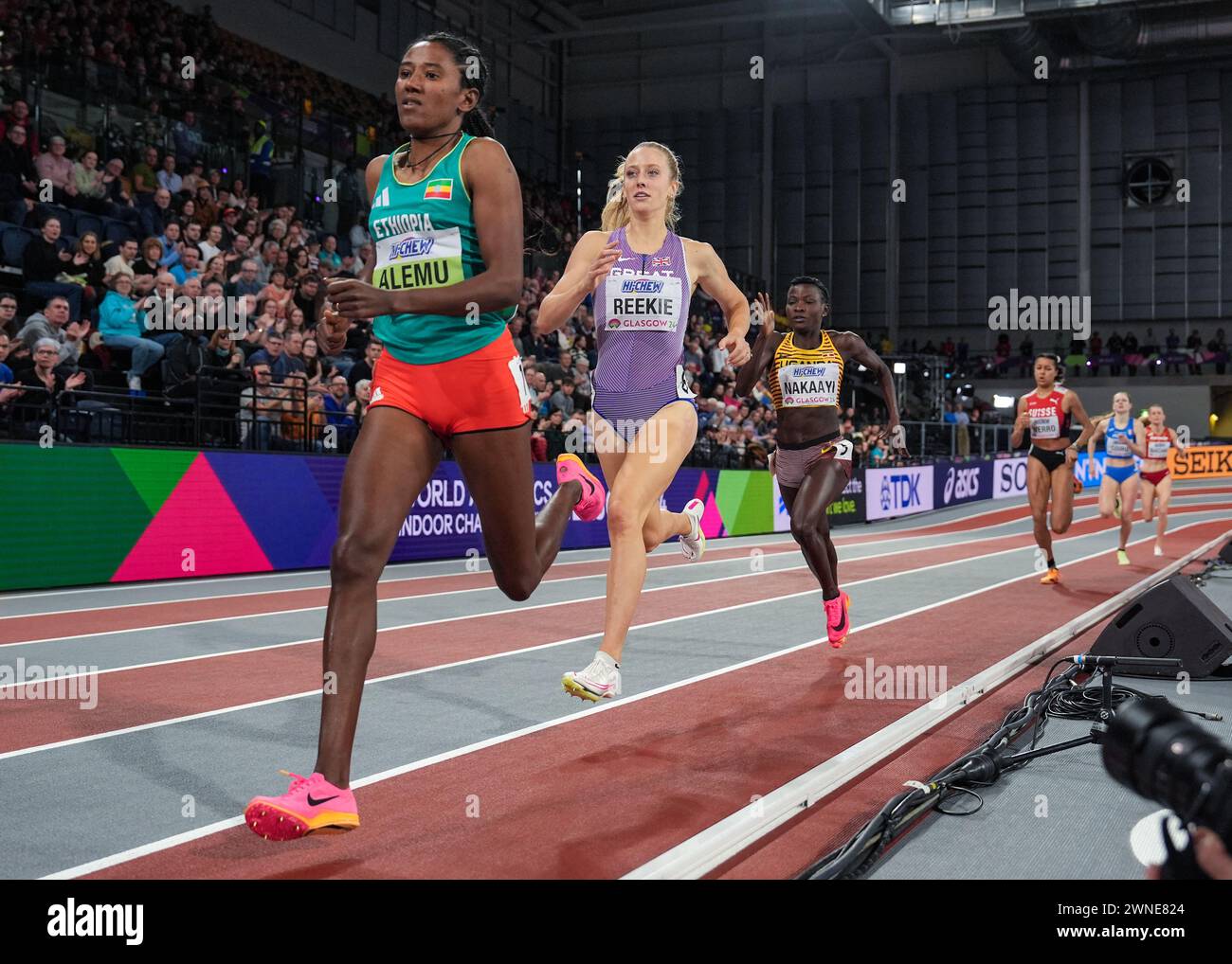 Great Britain's Jemma Reekie during the Women's 800 Metres Semi-Final ...