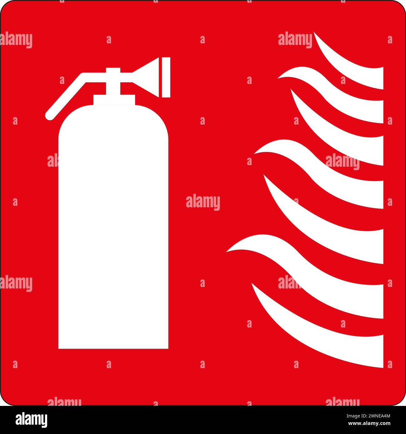 Fire extinguisher sign hi-res stock photography and images - Alamy