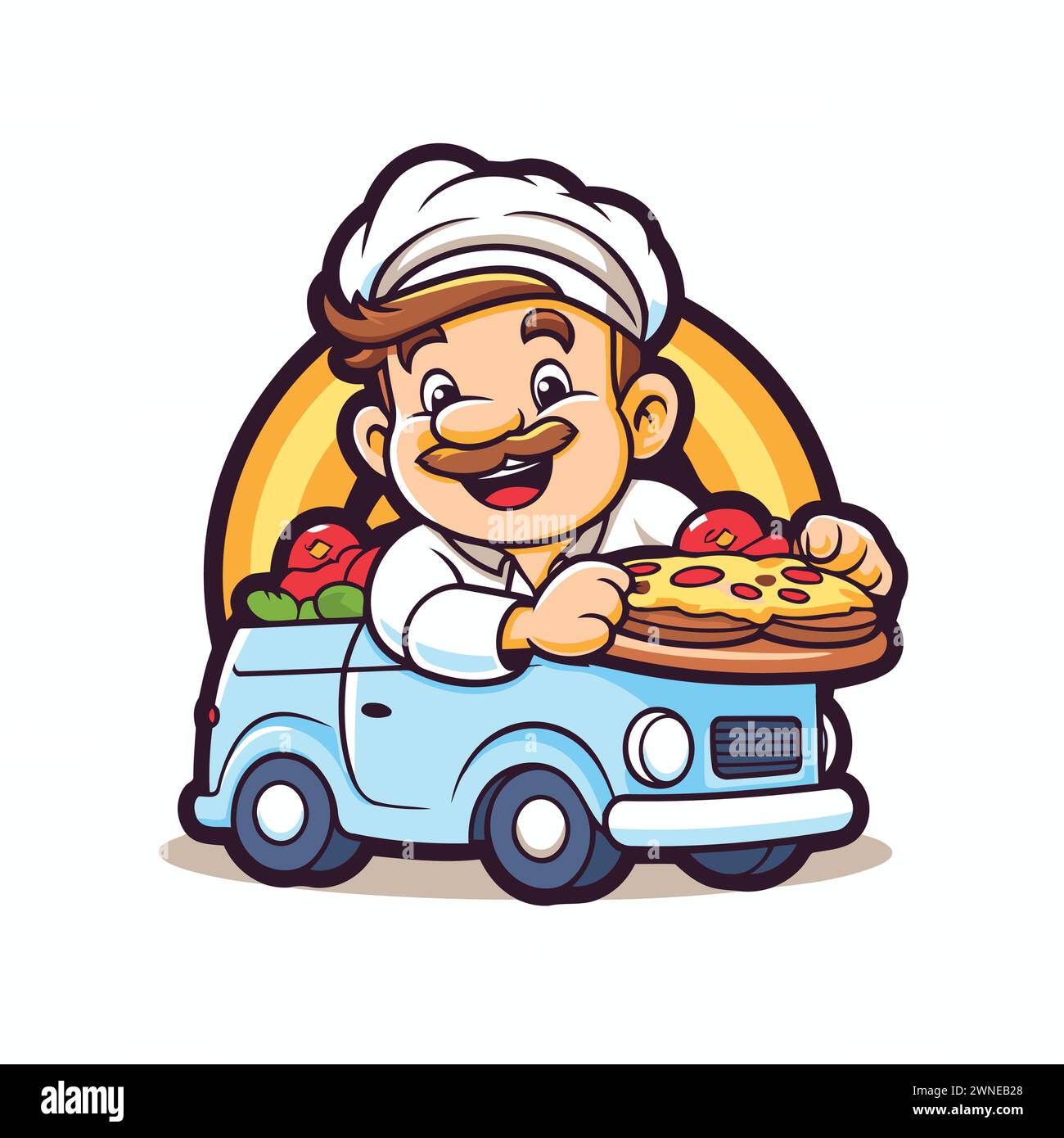 Italian car Stock Vector Images - Alamy