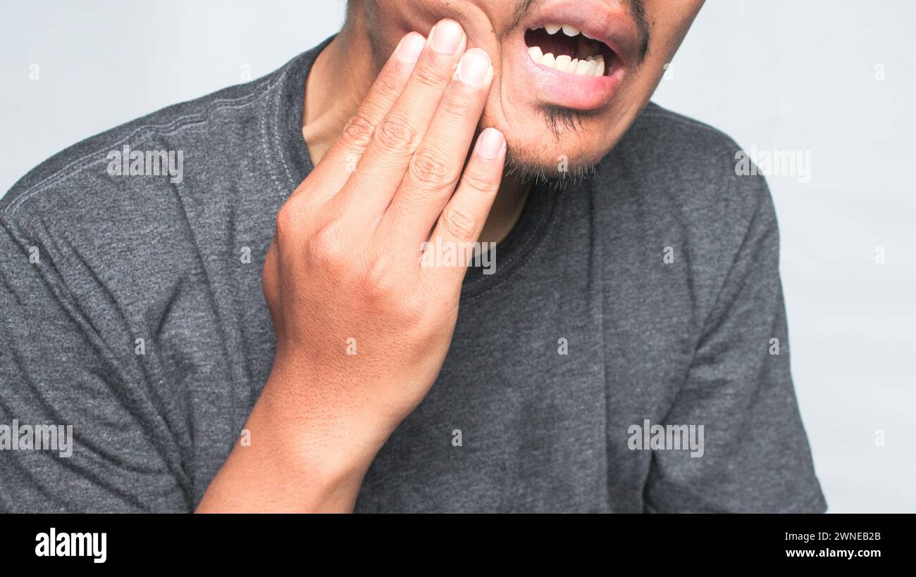 Damaged tooth with cavity dental caries decay Stock Photo - Alamy