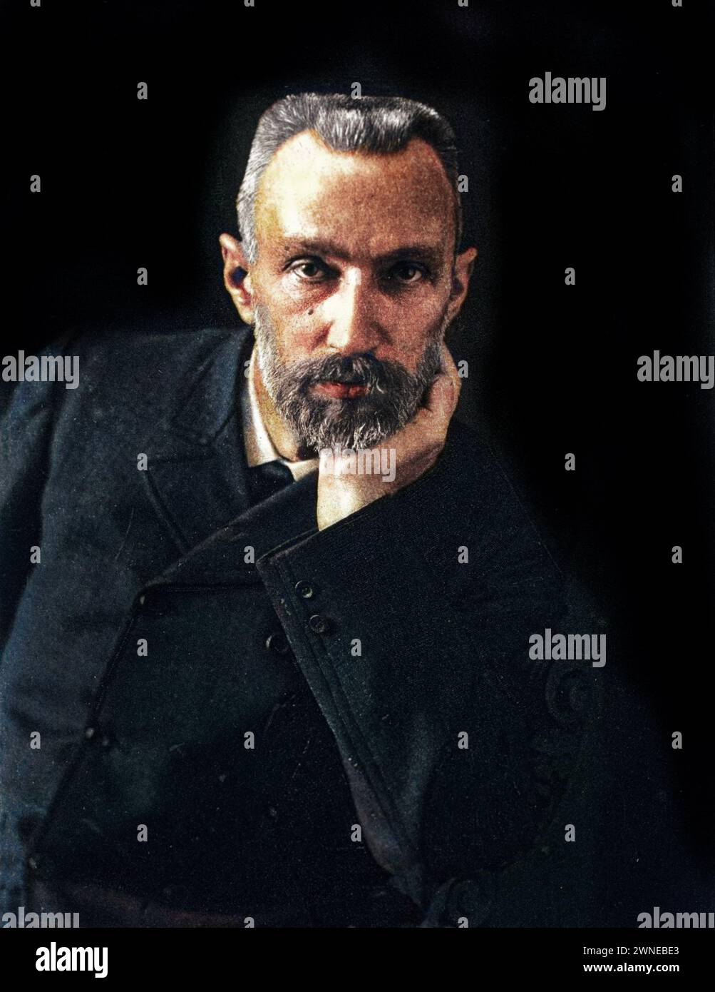 Portrait of Pierre Curie (1859-1906 Stock Photo - Alamy