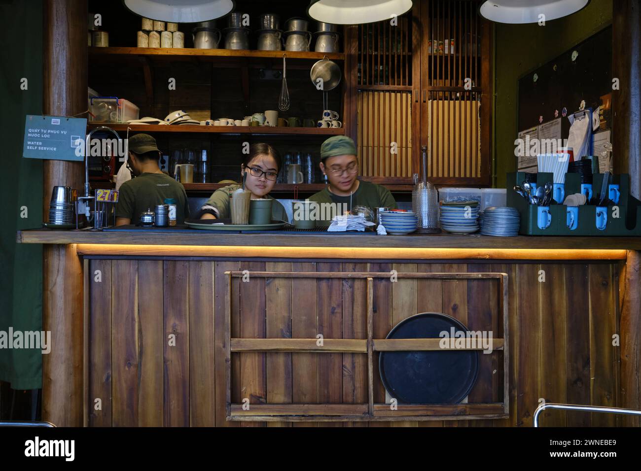 Vietnam coffee in hanoi hi-res stock photography and images - Alamy