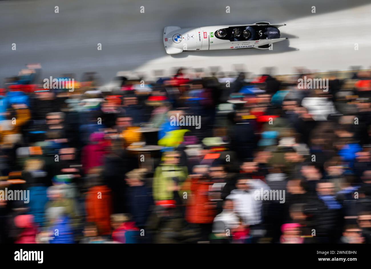 Winterberg, Germany. 02nd Mar, 2024. Bobsleigh: World Championships ...