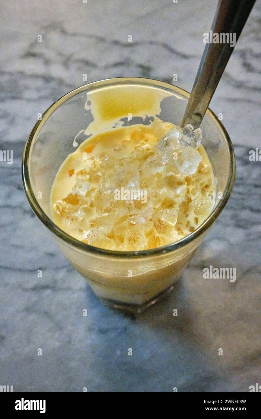 Jan 2024, Vietnamese Iced Egg Coffee Stock Photo - Alamy