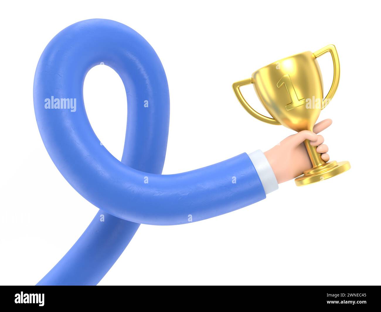 Cartoon trophy hi-res stock photography and images - Alamy