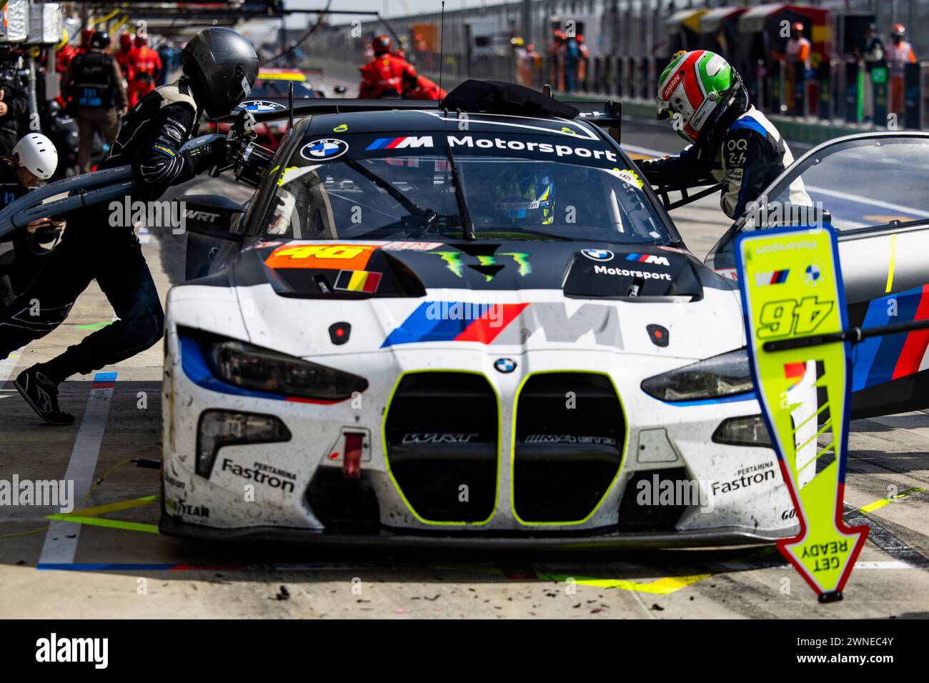 AL HARTHY Ahmad (omn) Team WRT, BMW M4 GT3, portrait during the Qatar ...
