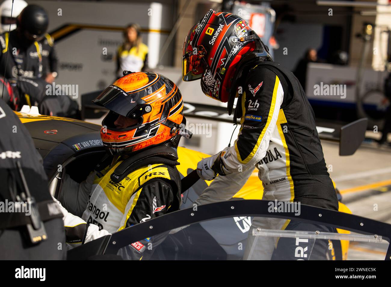 Lusail, Qatar. 02nd Mar, 2024. VAN DER LINDE Kelvin (zaf), Akkodis ASP ...
