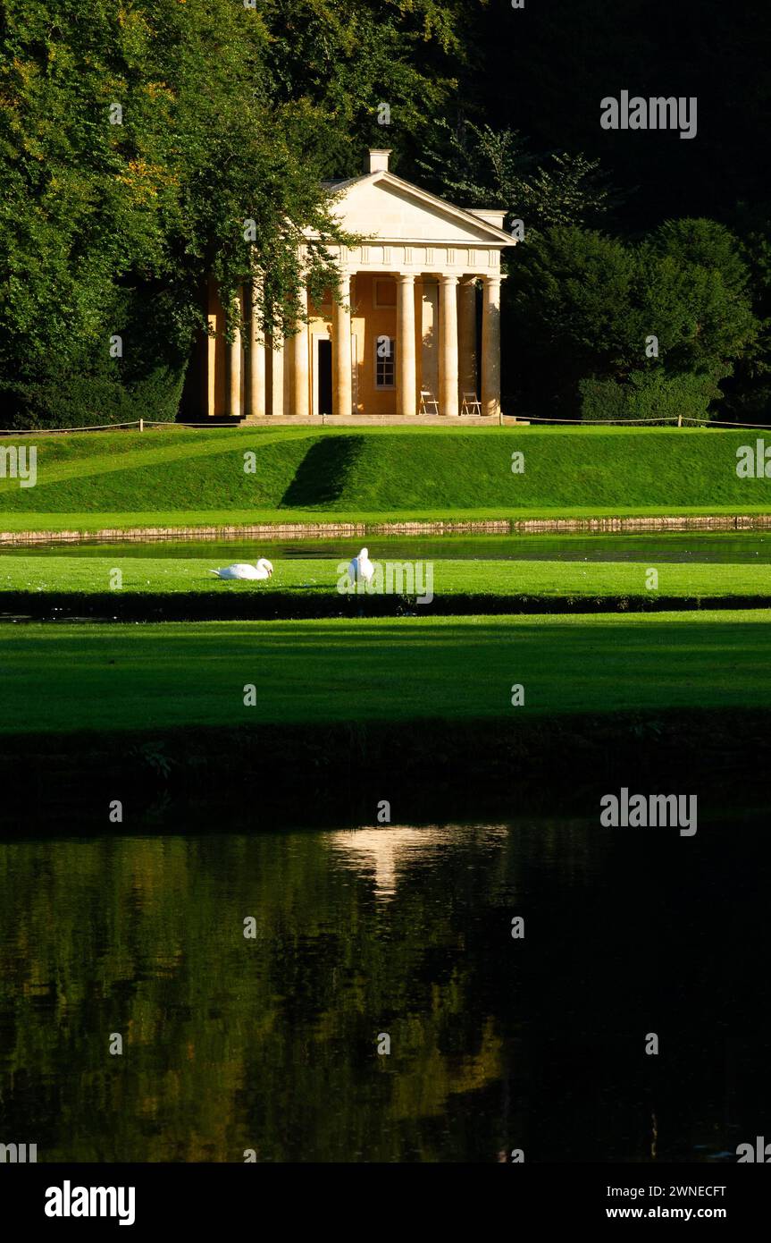 Fountains Abbey and Studley Royal Water Garden, Yorkshire, England ...