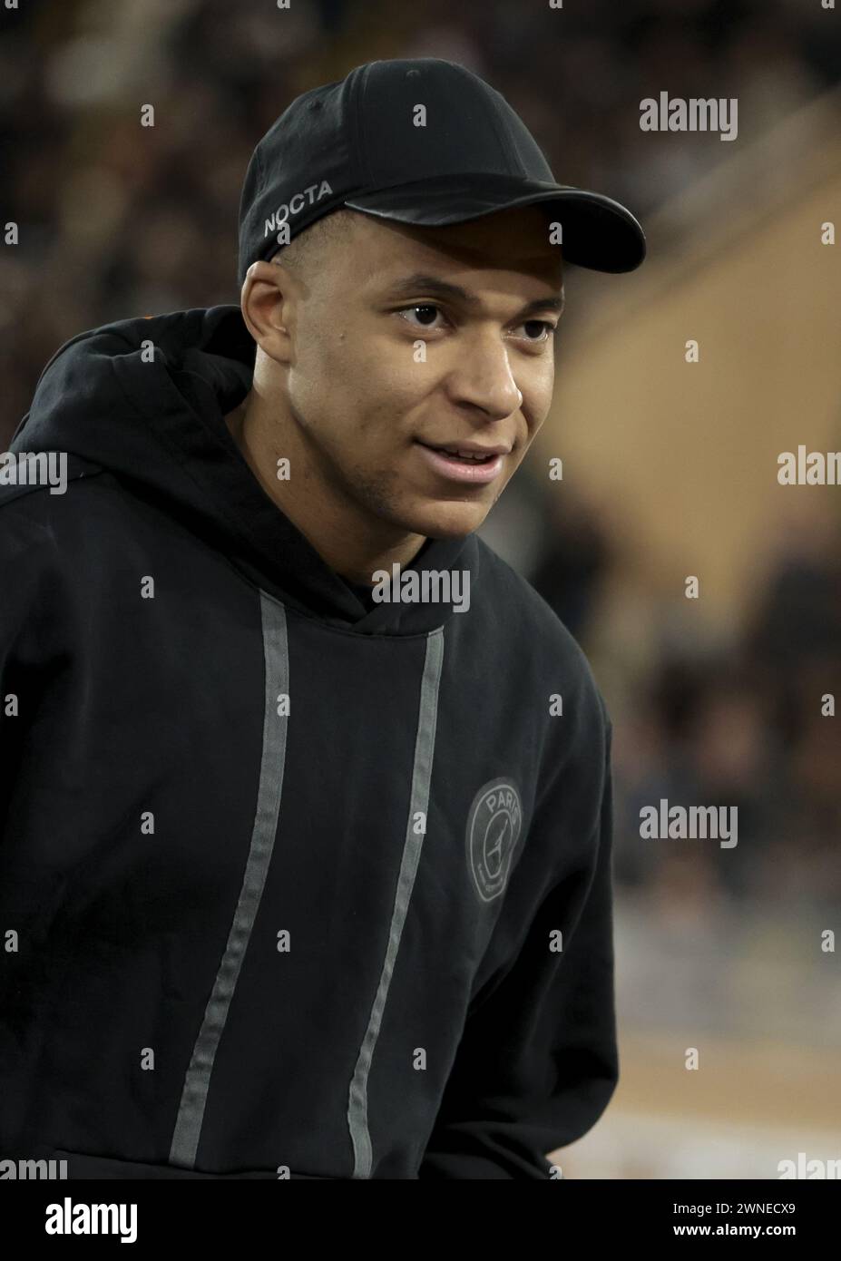 Kylian Mbappe of PSG during the French championship Ligue 1 football ...