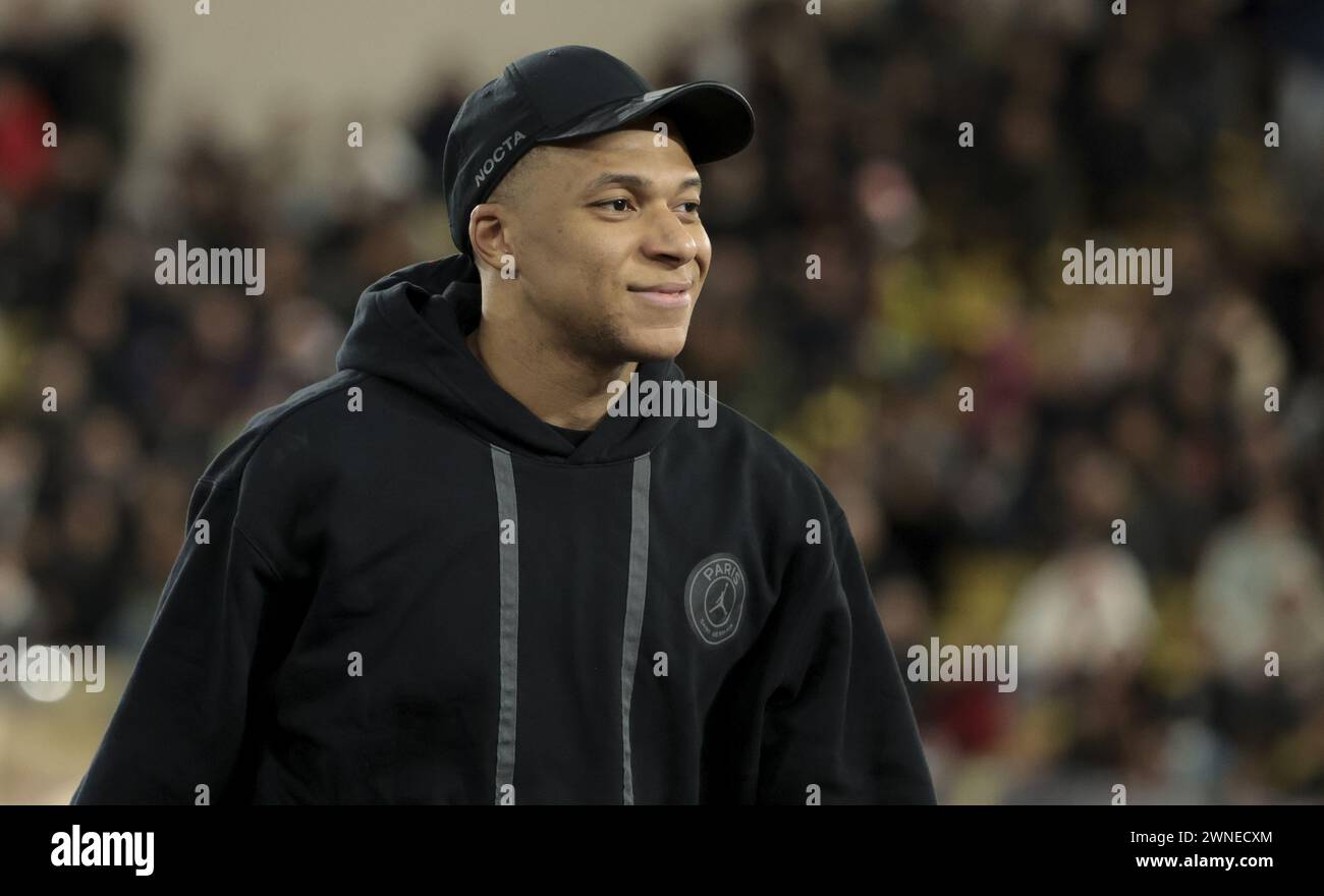 Kylian Mbappe of PSG during the French championship Ligue 1 football ...