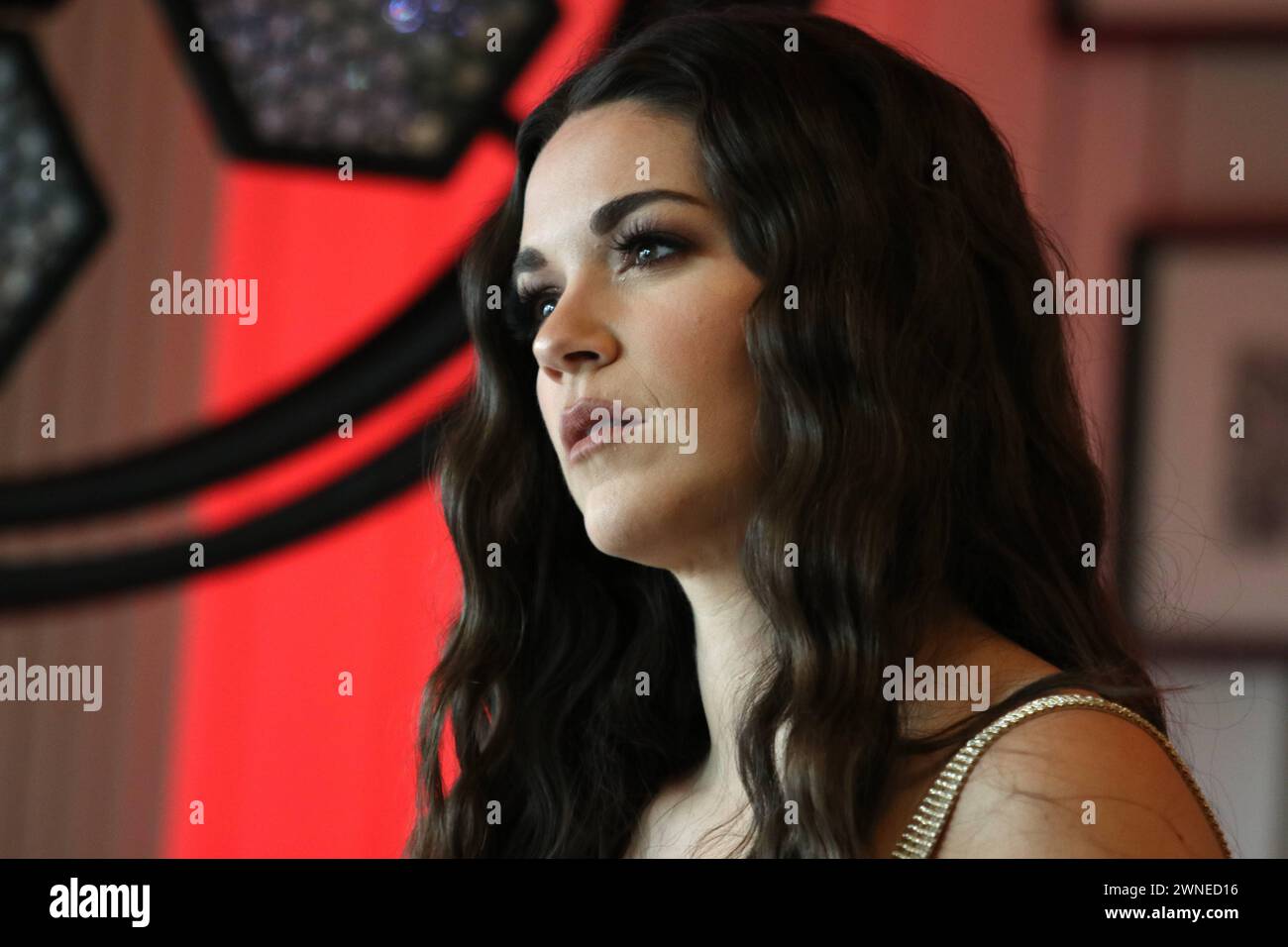 Countrysängerin Hannah Ellis beim C2C 2024 in Berlin Auftritt beim ...