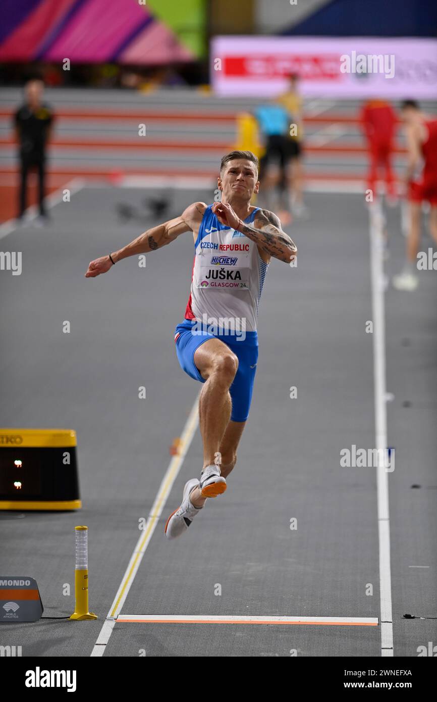 Glasgow, UK. 02nd Mar, 2024. Glasgow Scotland :2–3-2024: Day 2 Radek ...