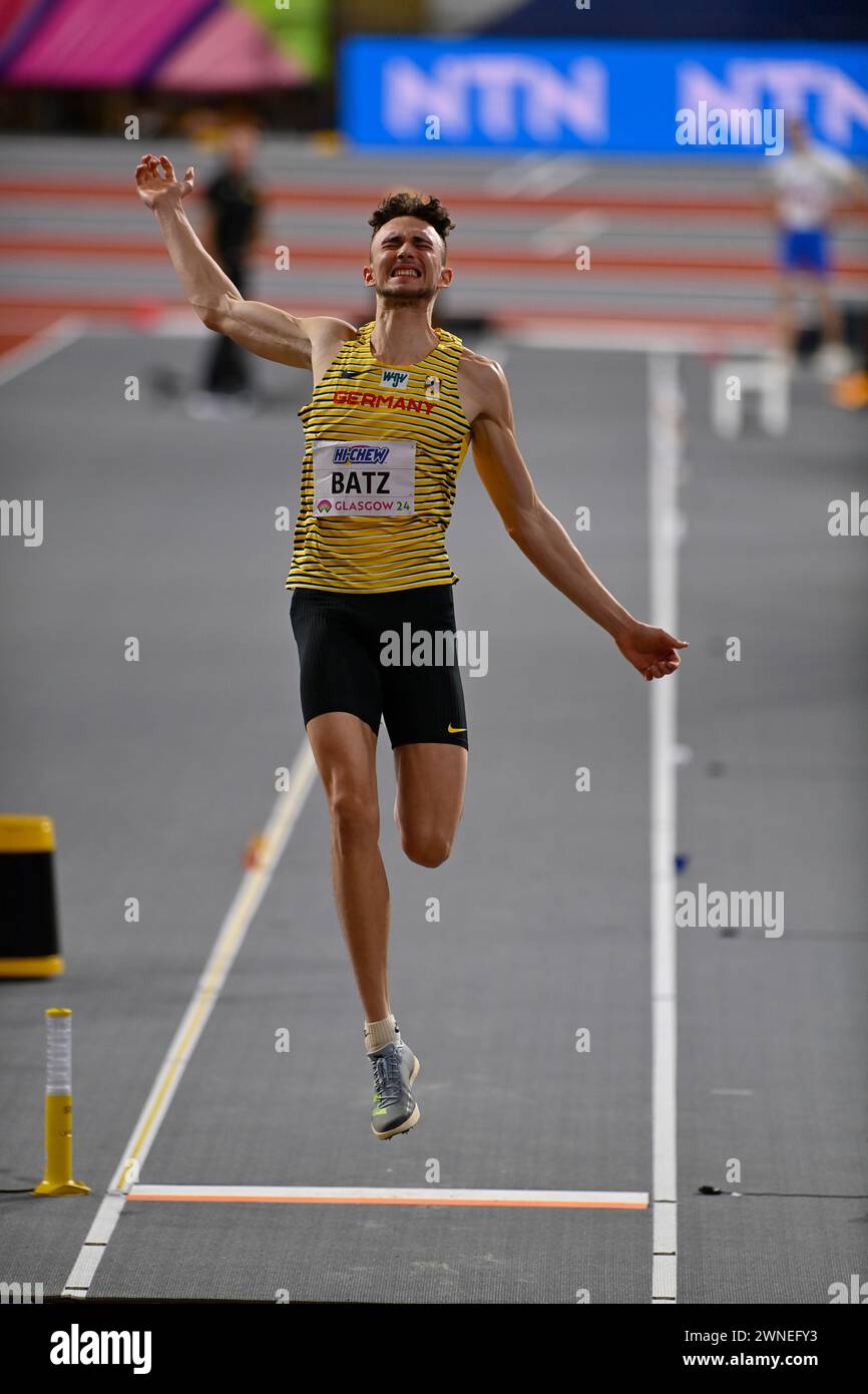 Glasgow, UK. 02nd Mar, 2024. Glasgow Scotland :2–3-2024: Day 2 Simon ...
