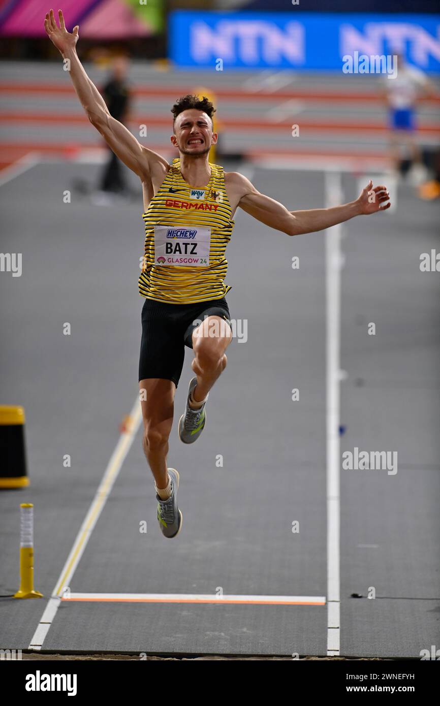 Glasgow, UK. 02nd Mar, 2024. Glasgow Scotland :2–3-2024: Day 2 Simon ...