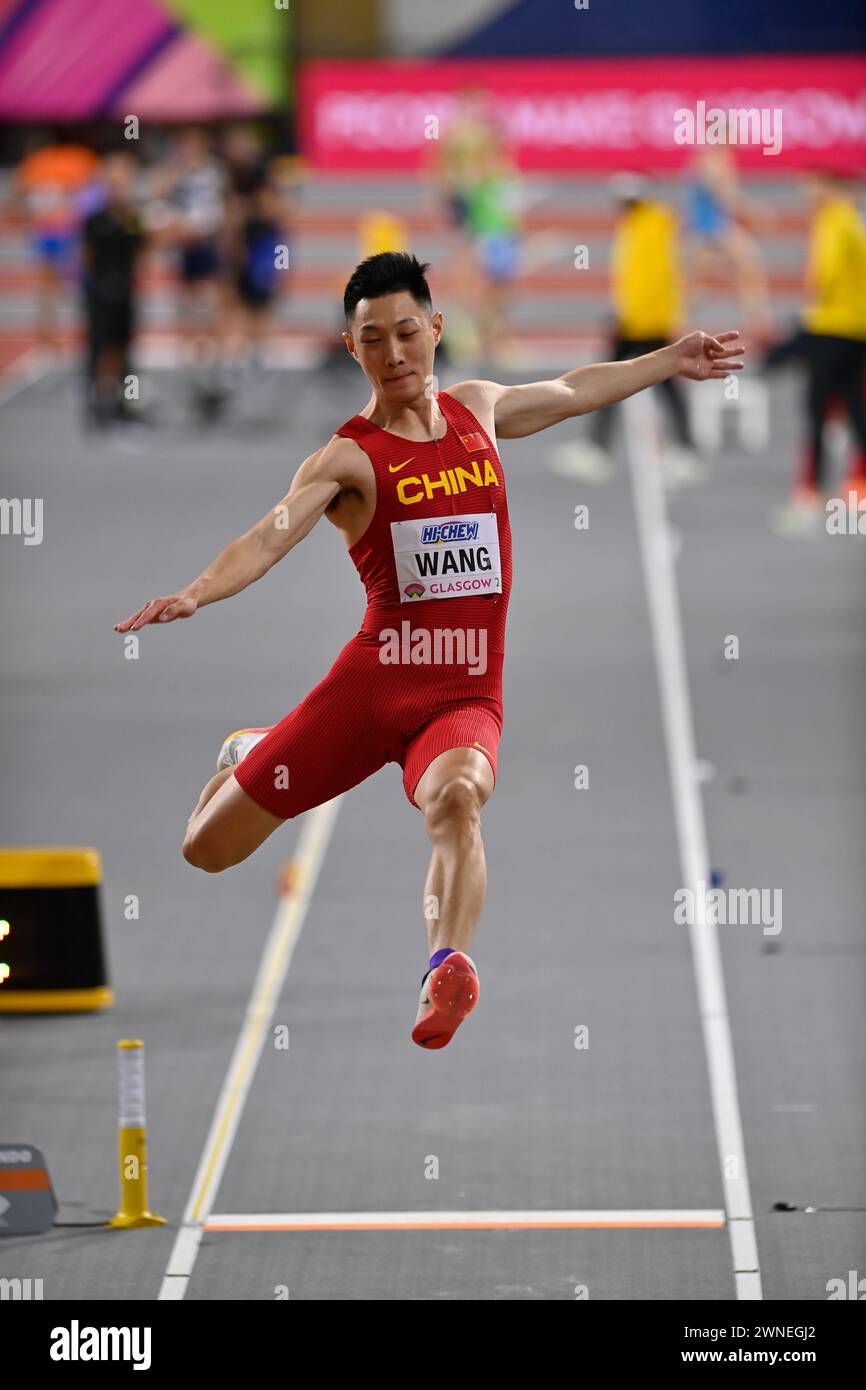 Glasgow, UK. 02nd Mar, 2024. Glasgow Scotland :2–3-2024: Day 2 Jianan ...