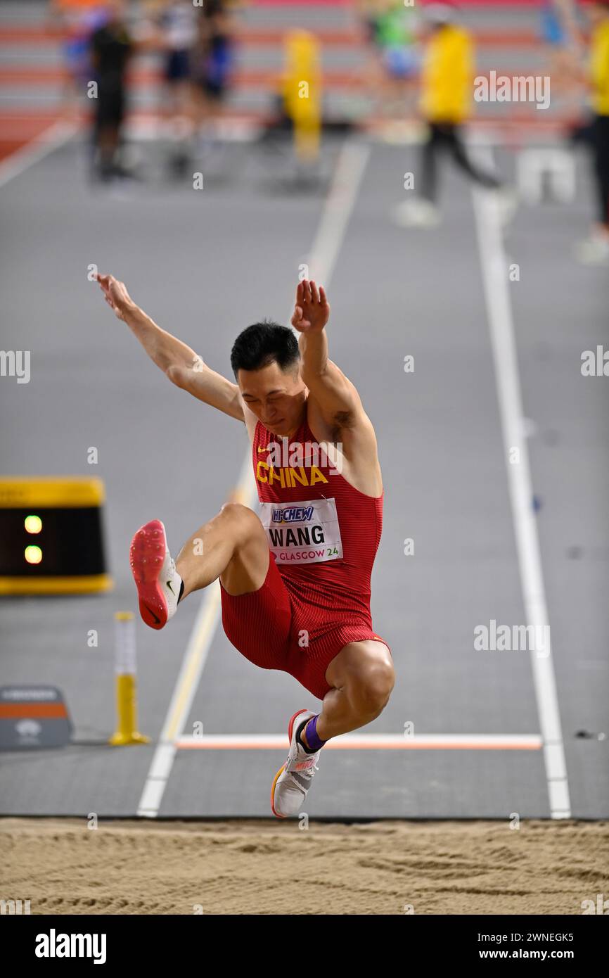 Glasgow, UK. 02nd Mar, 2024. Glasgow Scotland :2–3-2024: Day 2 Jianan ...