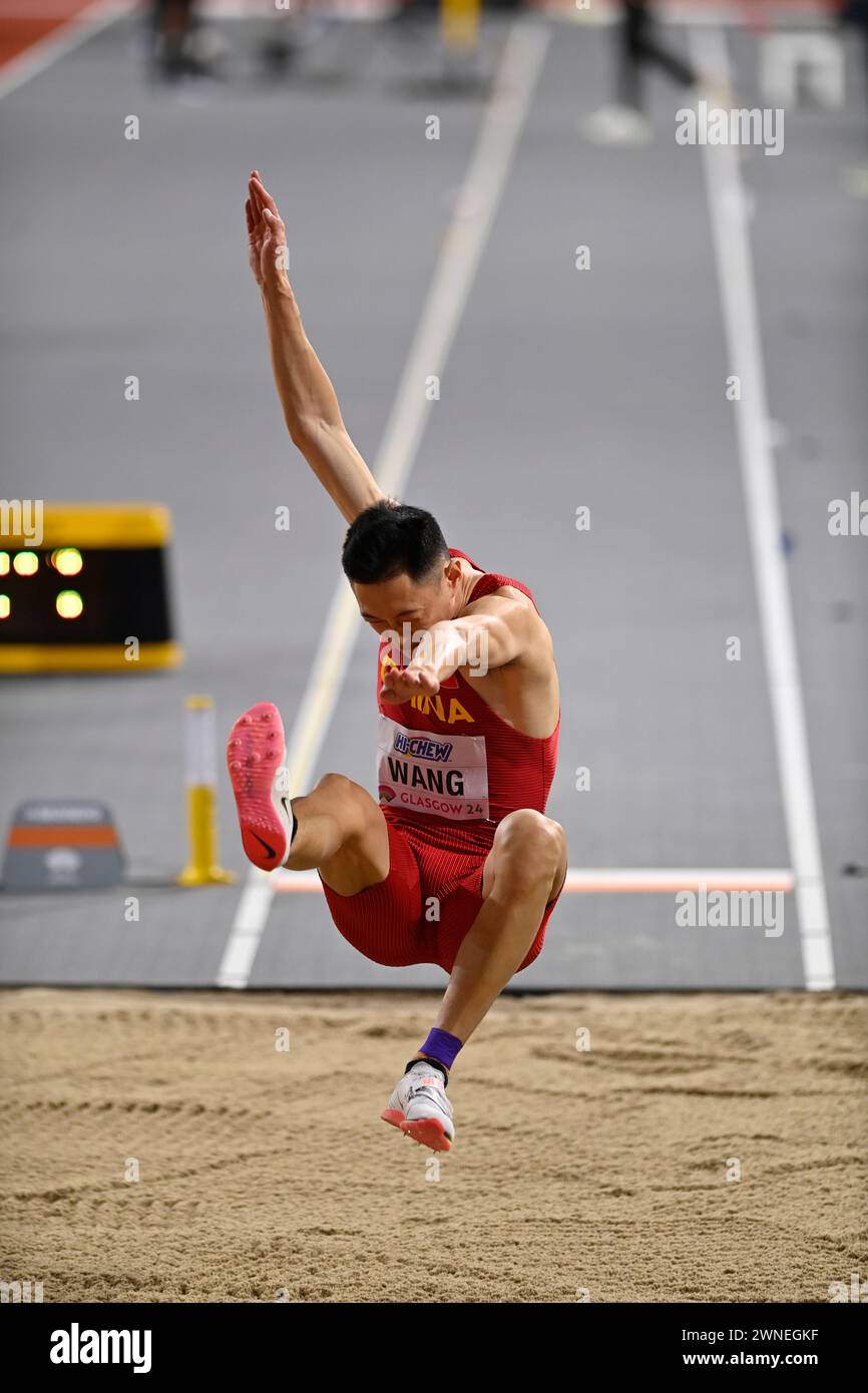 Glasgow, UK. 02nd Mar, 2024. Glasgow Scotland :2–3-2024: Day 2 Jianan ...