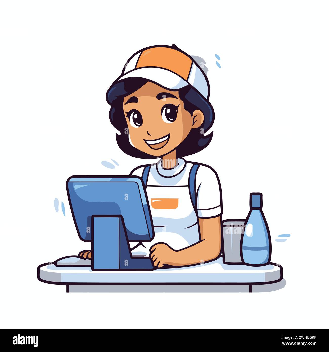 Mechanic female Stock Vector Images - Alamy