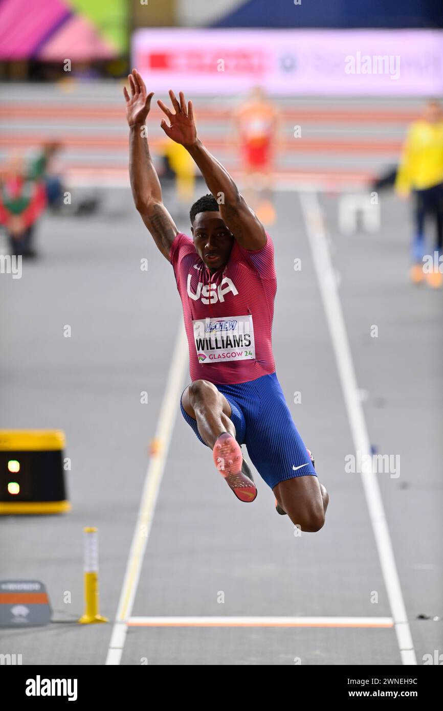 Glasgow, UK. 02nd Mar, 2024. Glasgow Scotland :2–3-2024: Day 2 William ...