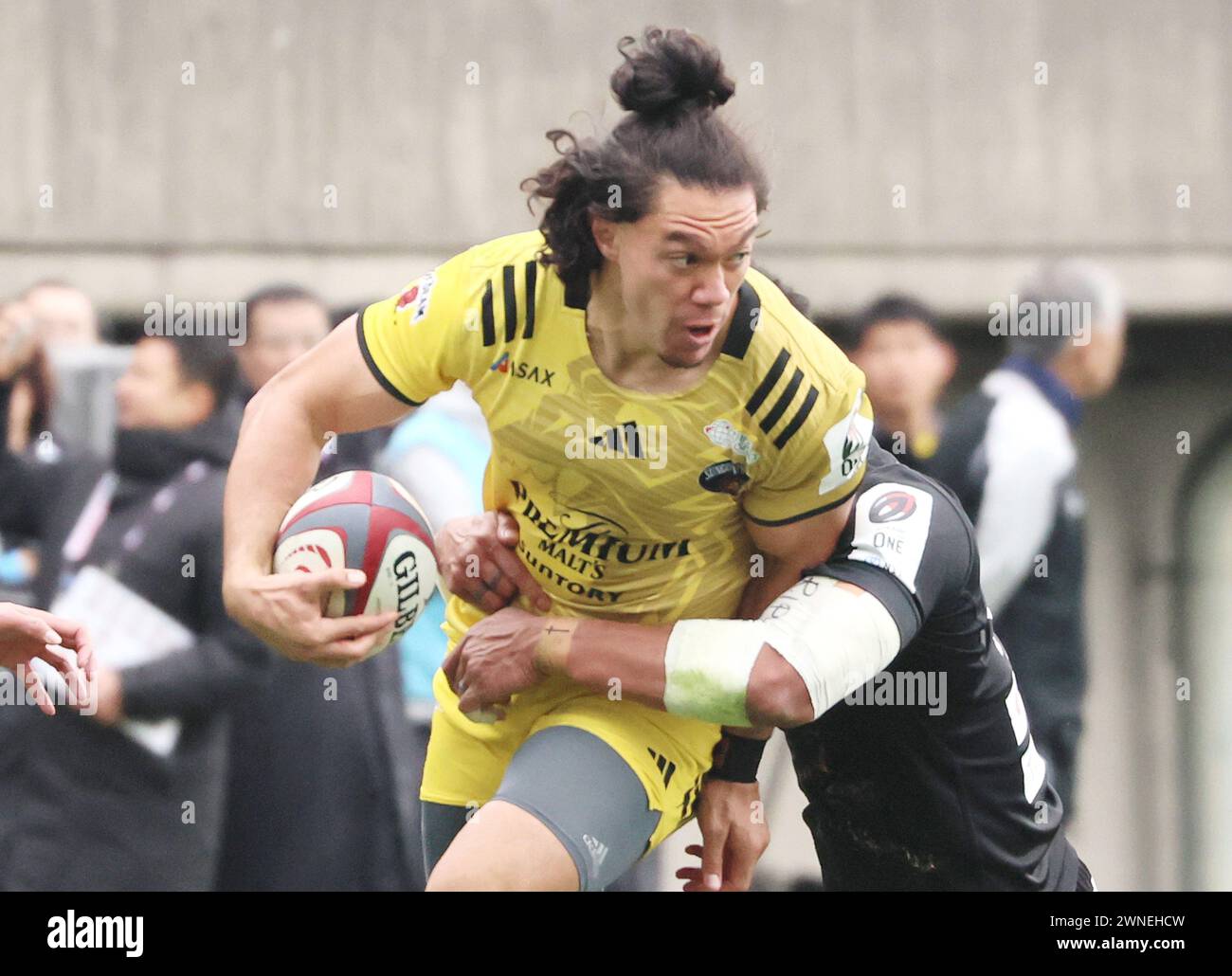 Tokyo, Japan. 2nd Mar, 2024. Tokyo Suntory Sungoliath center Isaiah ...