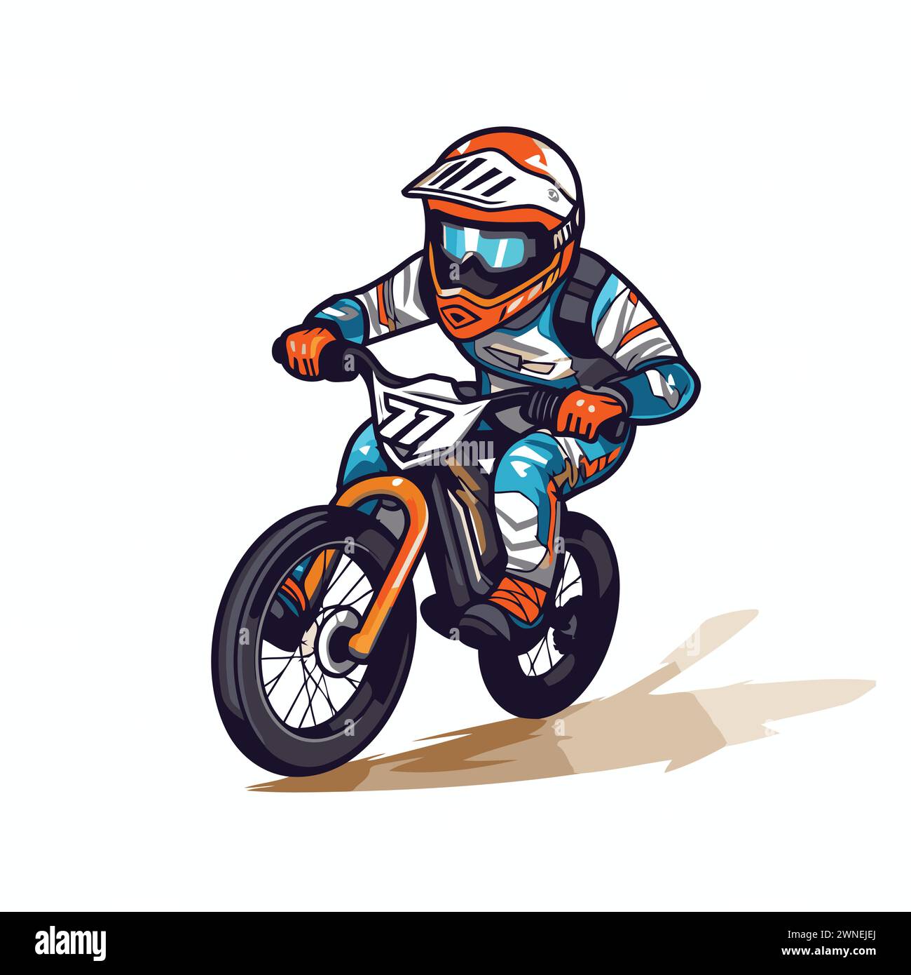 Motorcycle side view Stock Vector Images - Alamy