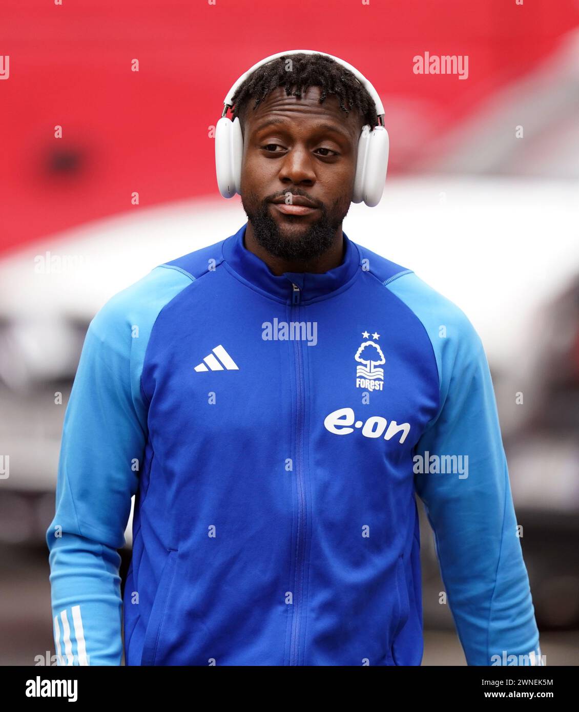 Nottingham Forest's Divock Origi arriving ahead of the Premier League ...