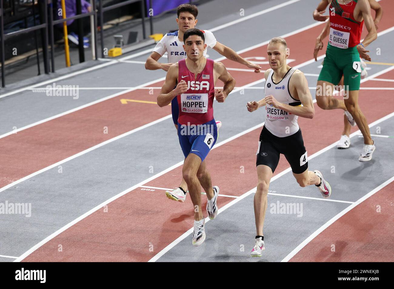 Bryce Hoppel (USA, 800 Metres) wins his semit-final during the 2024 ...