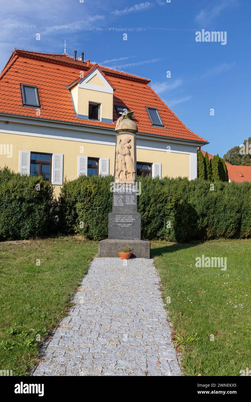 Monument, memorial, World War, statue, Chelcice, Strakonice. (CTK Photo ...