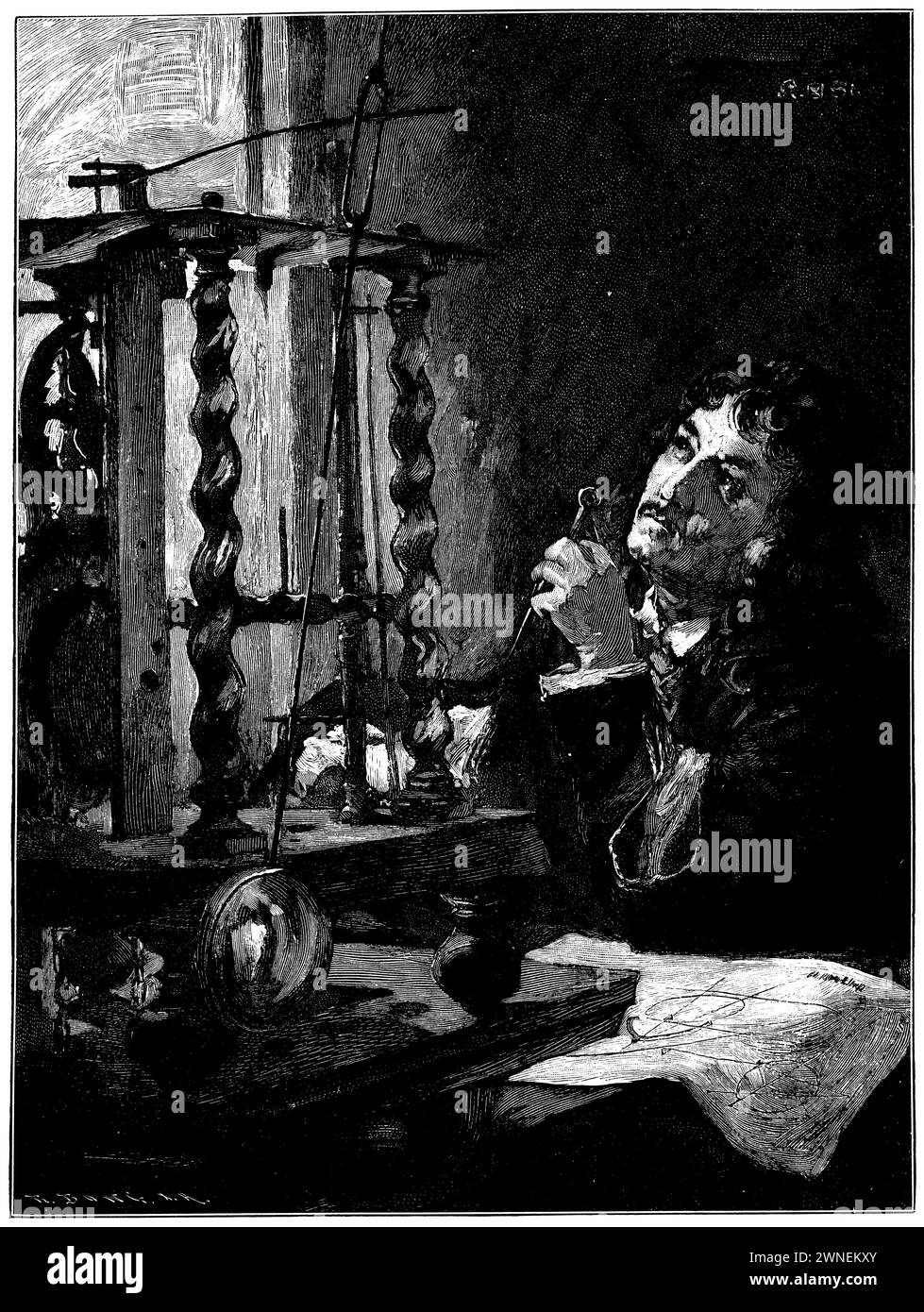 Christiaan Huygens (1629-1695), Dutch astronomer, mathematician ...