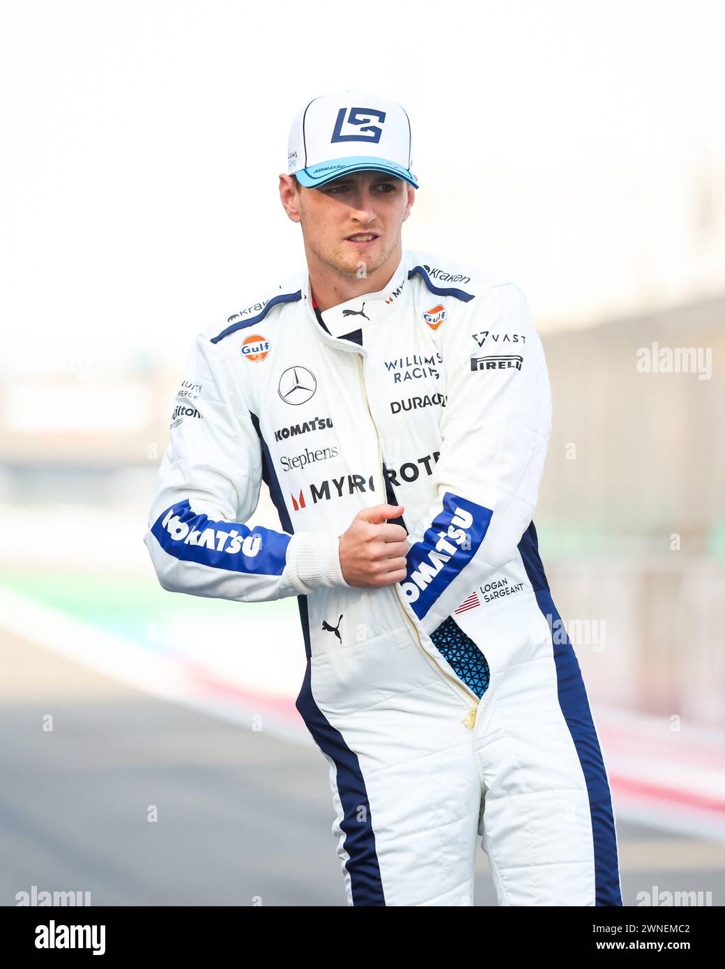 SARGEANT Logan (usa), Williams Racing FW46, portrait during the Formula ...