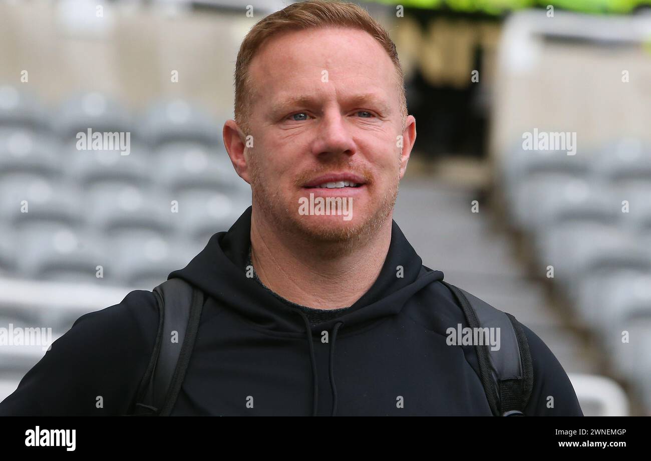 Andy Howe, Brother of Newcastle United Manager Eddie Howe during the ...