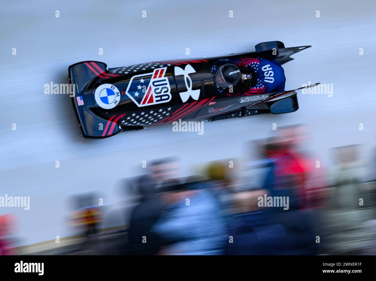 Winterberg, Germany. 02nd Mar, 2024. Bobsleigh: World Championships ...