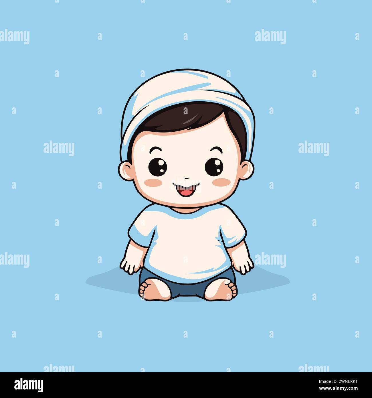 Arabian boy Stock Vector Images - Alamy