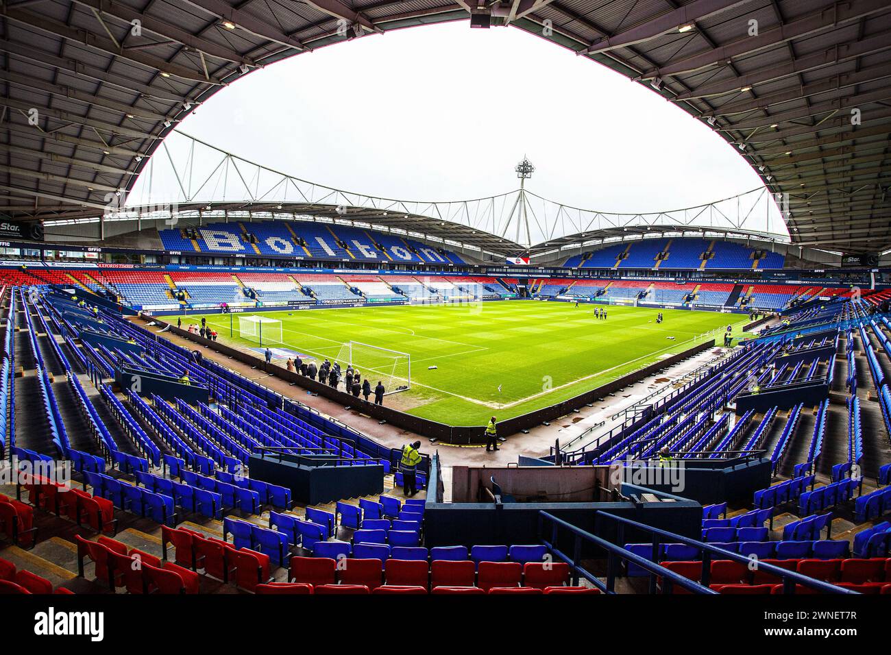 General view of Toughsheet Community Stadium during the Sky Bet League 1 match between Bolton ...