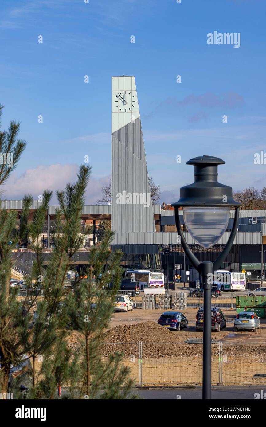 Ede, The Netherlands - March 1, 2024: New Ede-Wageningen Central ...