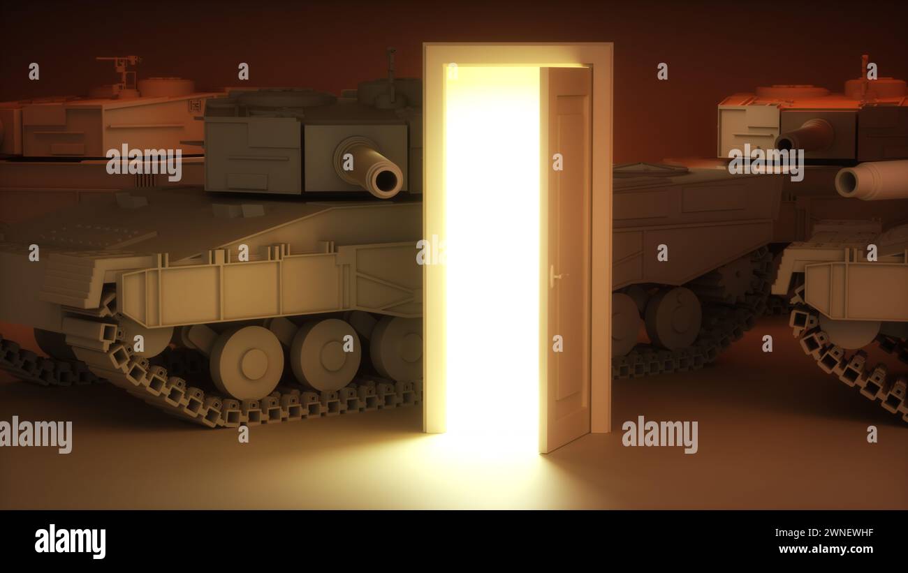 Battle tank formation hi-res stock photography and images - Alamy