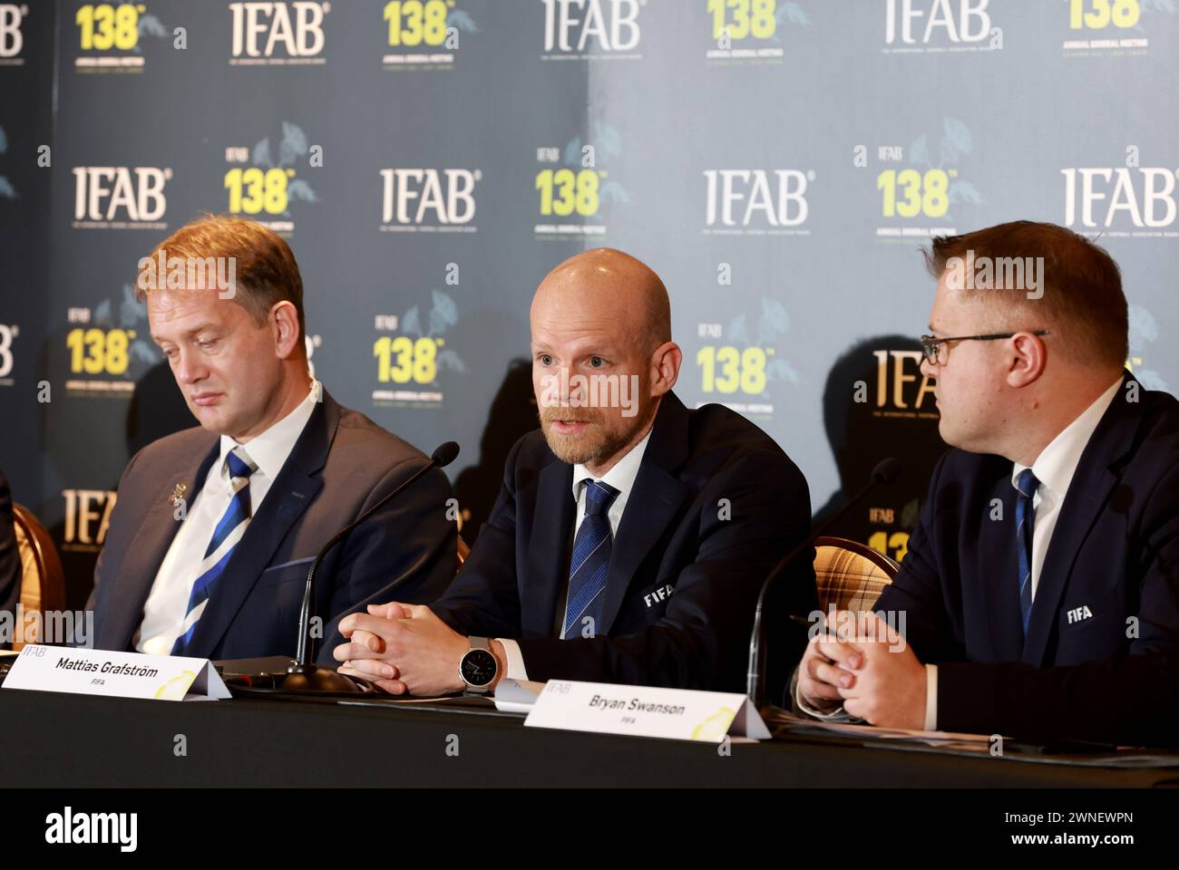 Managing director of the Scottish Football Association Ian Maxwell ...