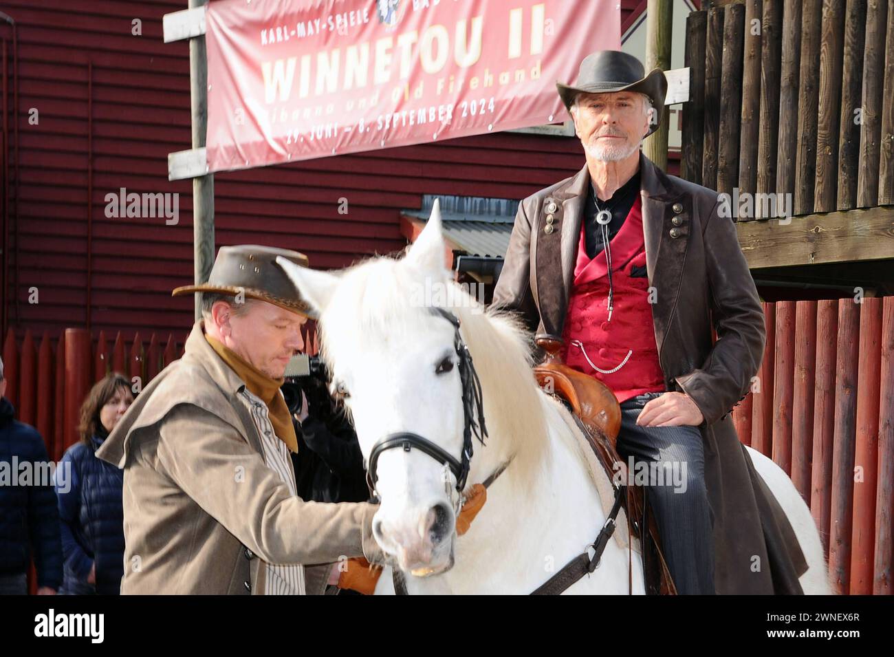 Nick Wilder Als Gangster Emery Forster .. Karl-May-Spiele Bad Segeberg ...