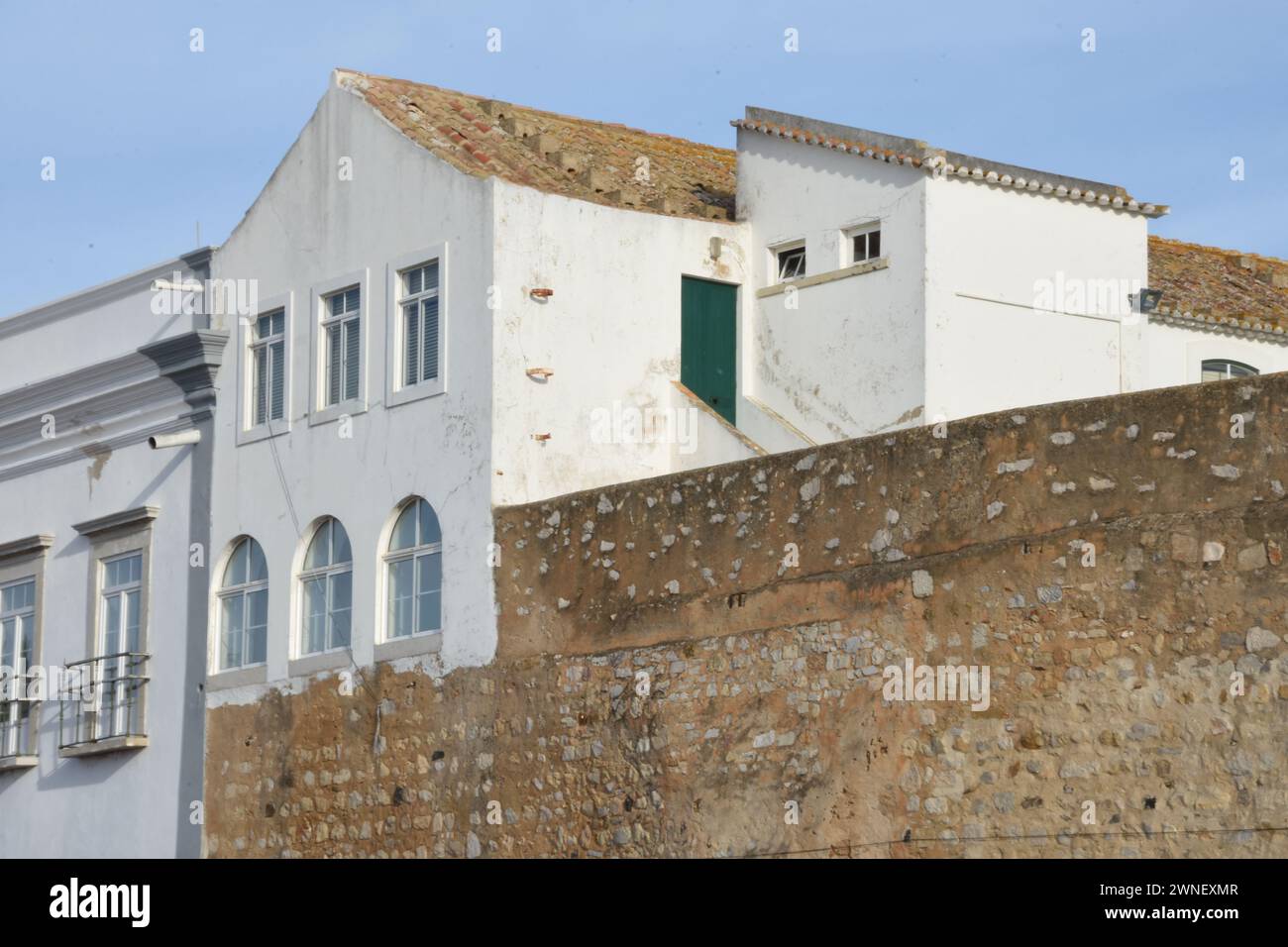 Architecture de Faro, Portugal Stock Photo - Alamy