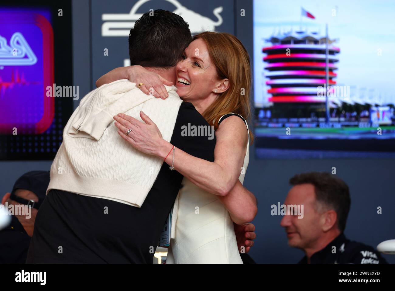 Sakhir, Bahrain. 02nd Mar, 2024. Geri Horner (GBR) Singer. Formula One ...