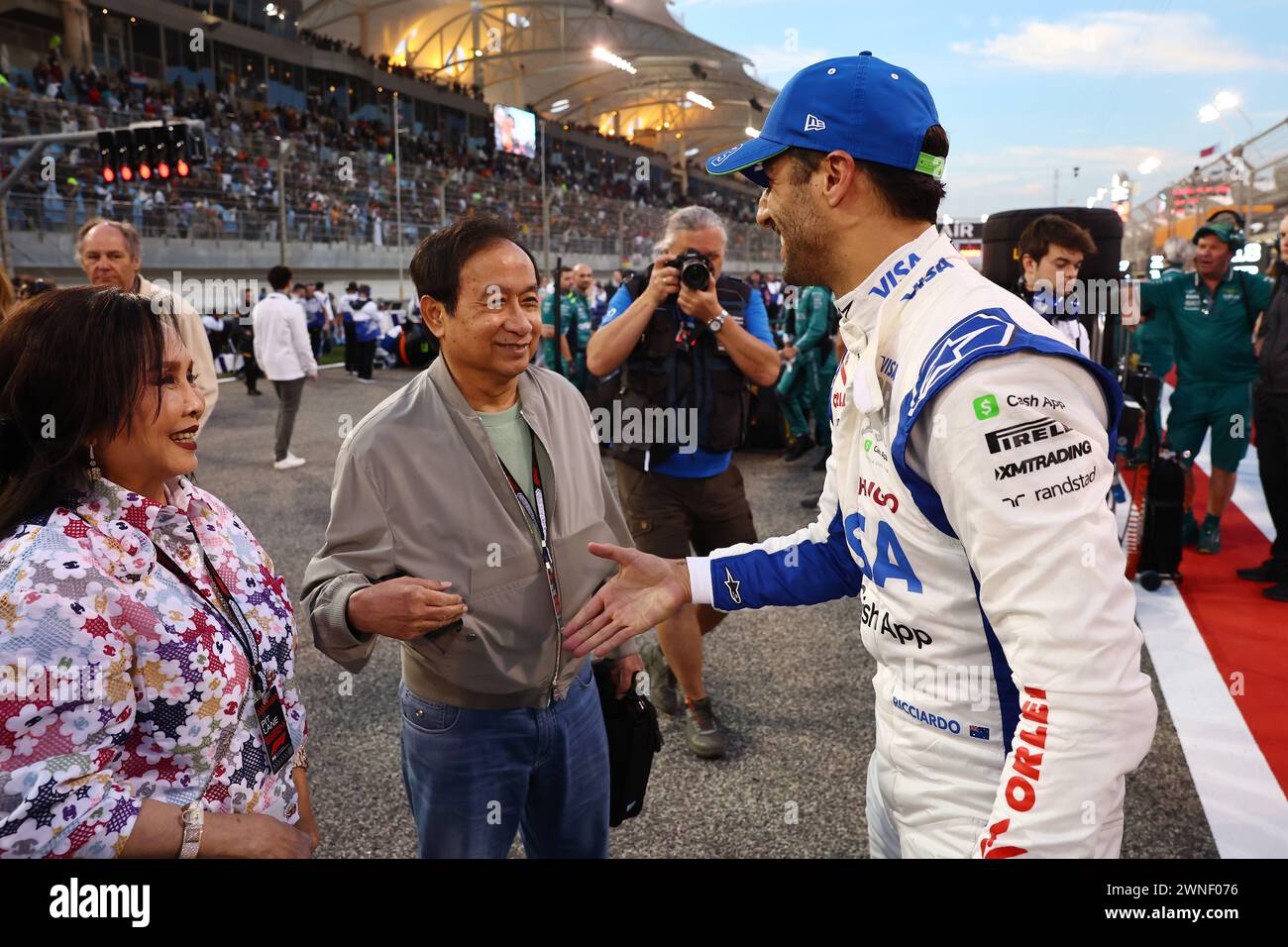 Sakhir, Bahrain. 02nd Mar, 2024. Chalerm Yoovidhya (THA) Red Bull ...