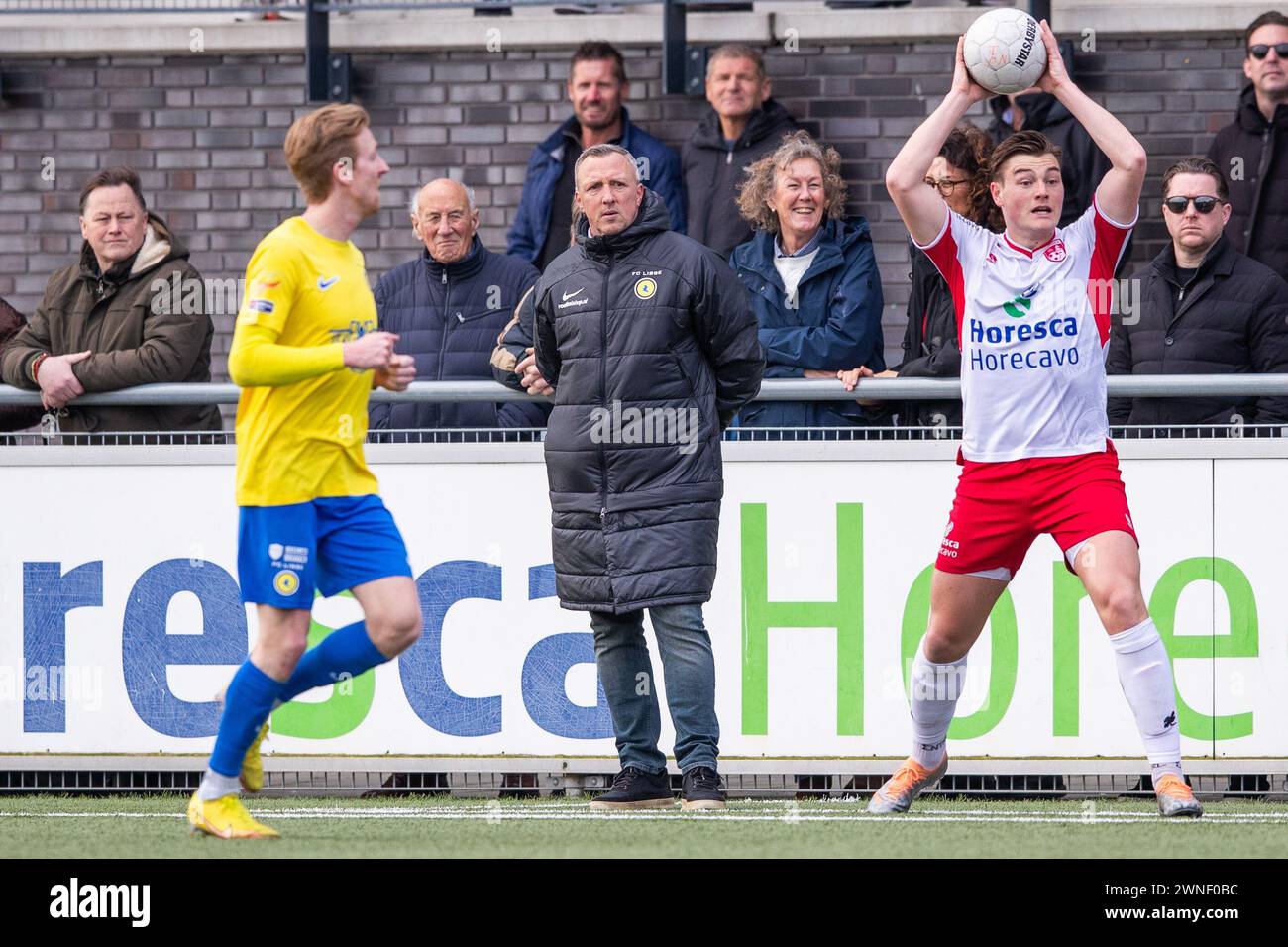 NOORDWIJK. 02-03-2024. Sportpark Duinwetering. Betnation Divisie Dutch ...