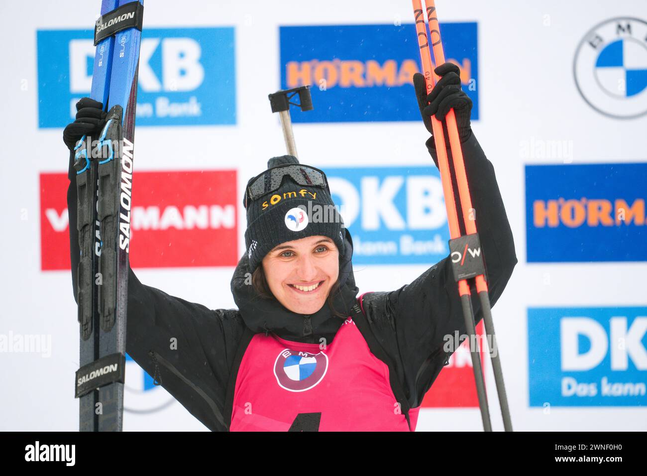 Oslo 20240302.French Julia Simon after the World Cup in Holmenkollen ...