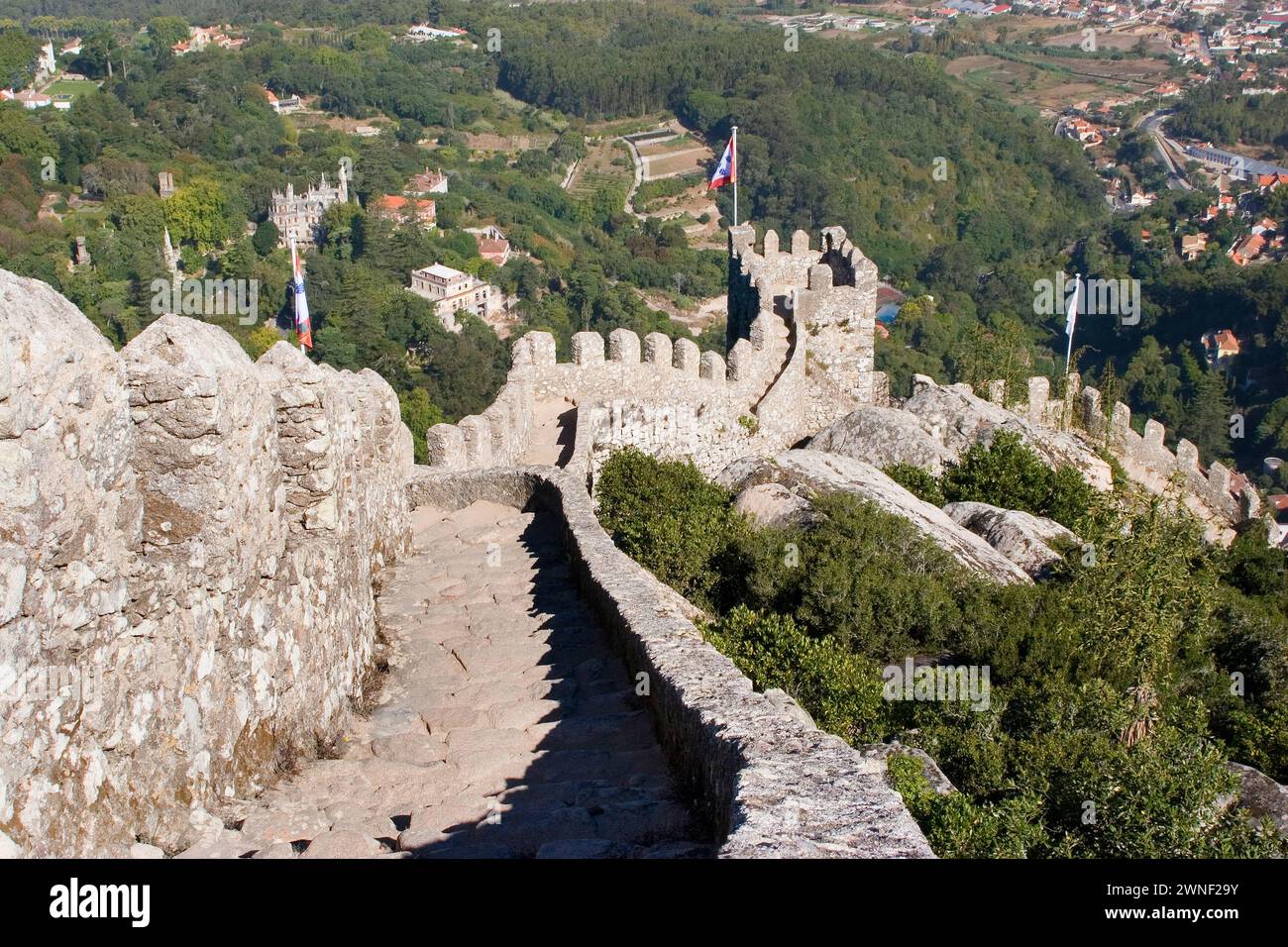 The Moors' Castle, Sintra, Portugal Stock Photo - Alamy