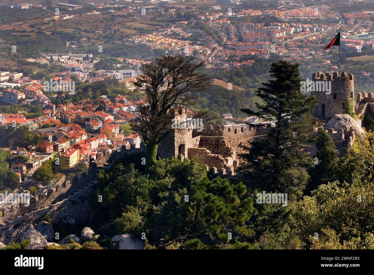 The Moors' Castle, Sintra, Portugal Stock Photo - Alamy