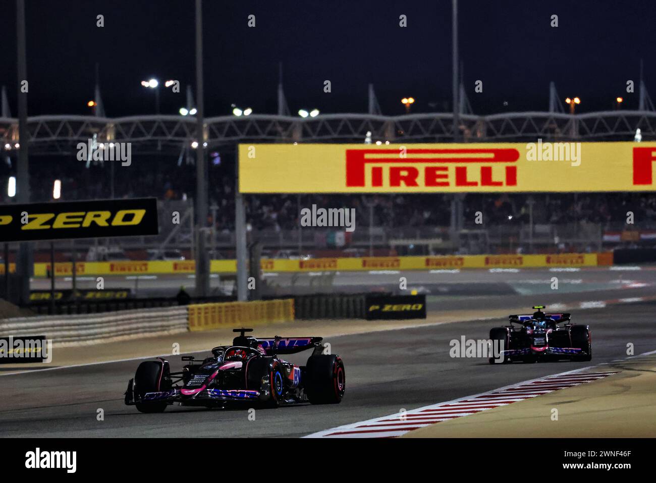 Sakhir, Bahrain. 02nd Mar, 2024. Esteban Ocon (FRA) Alpine F1 Team A524 ...