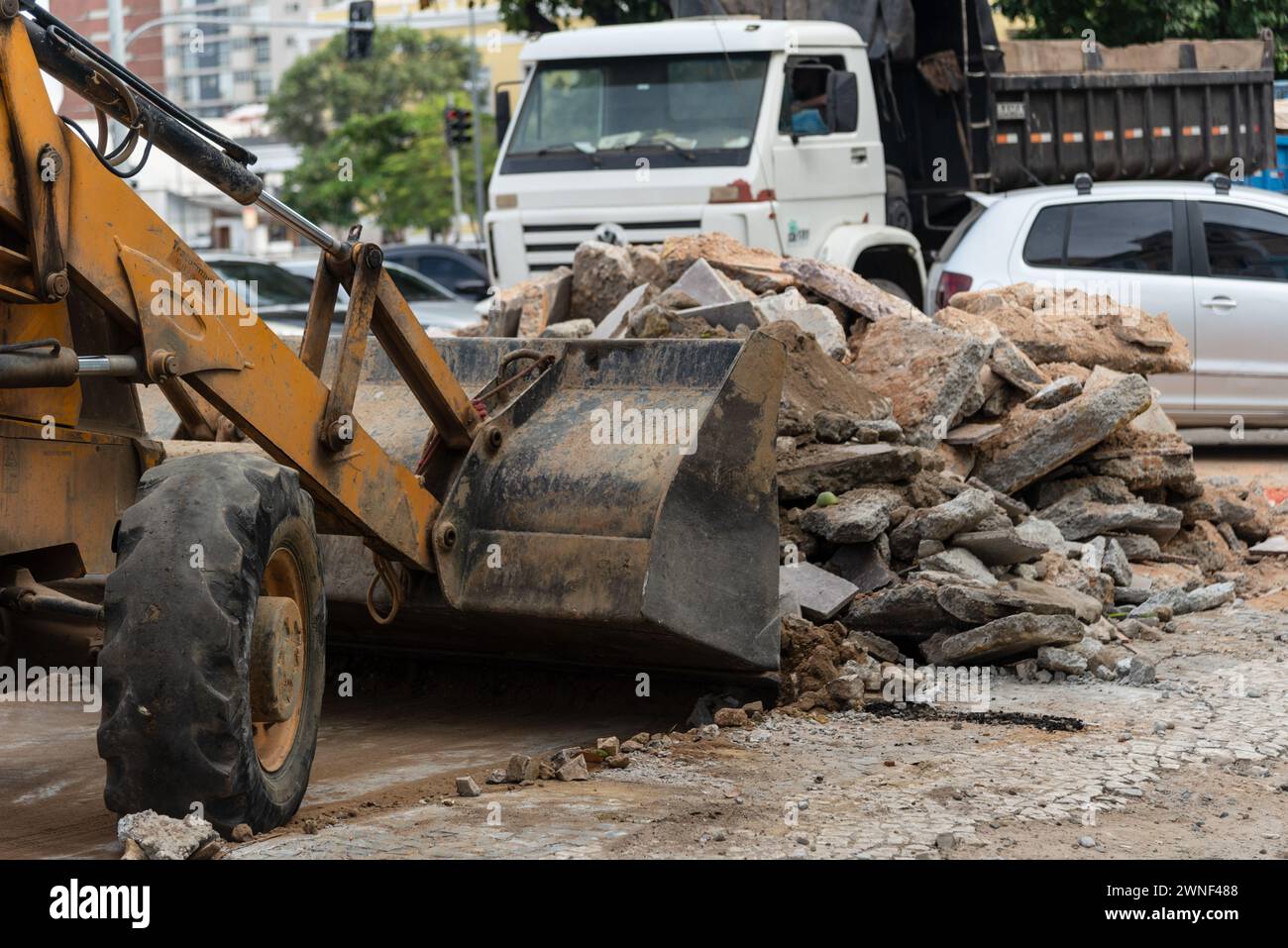 Hydraulic tractor hi-res stock photography and images - Alamy